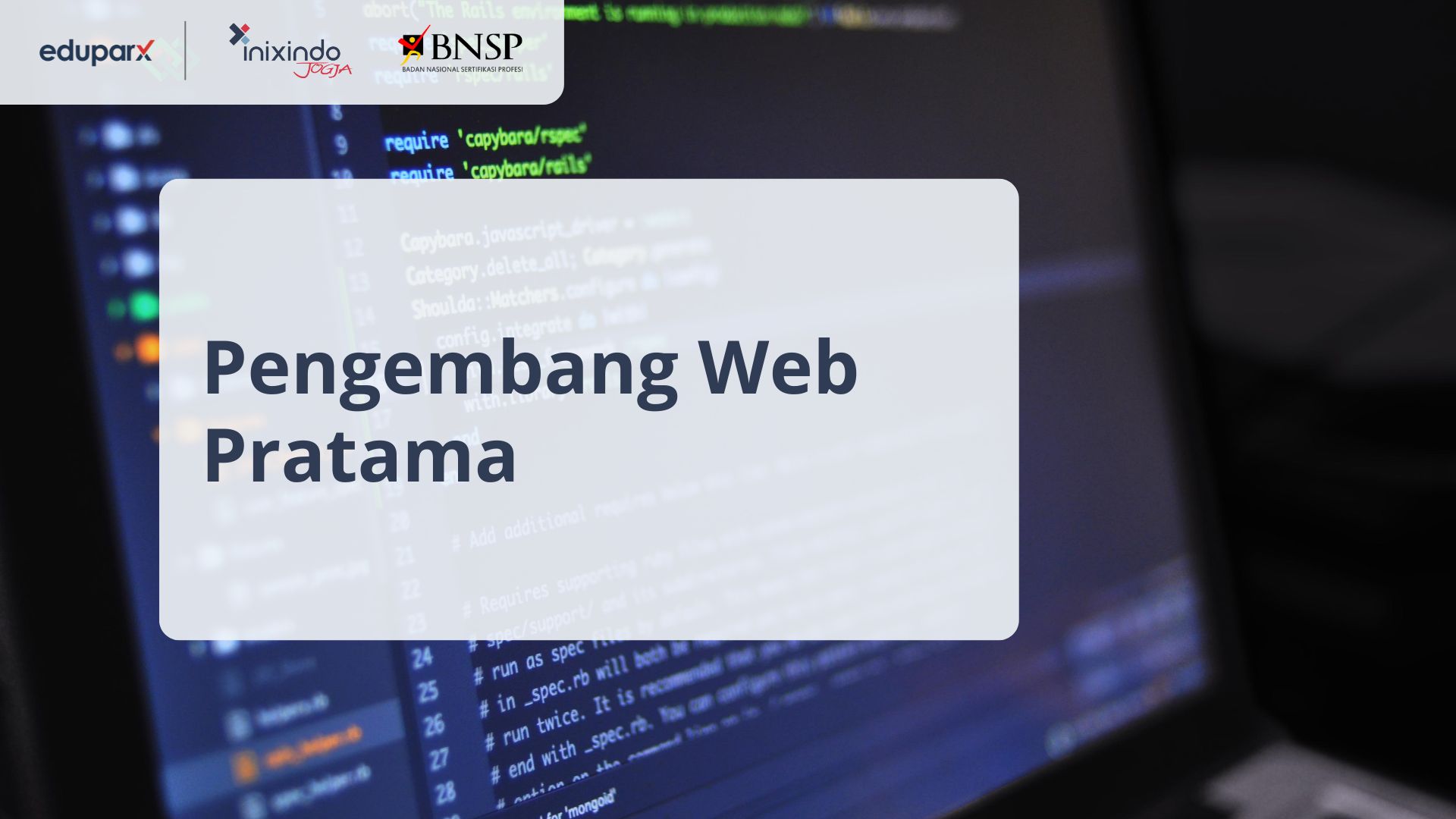 Eduparx | Kursus & Training IT Online Bersertifikat Terbaik